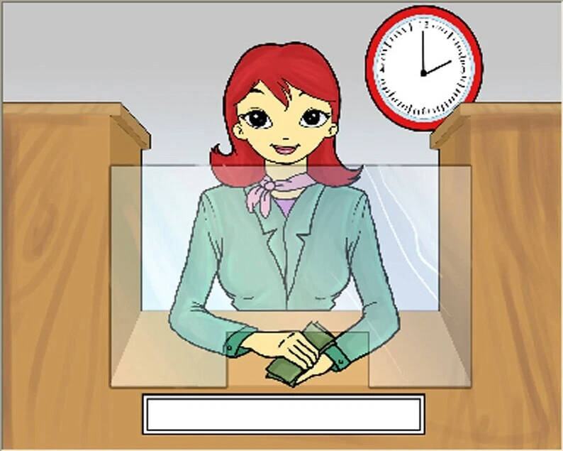 Banker Lady Animation