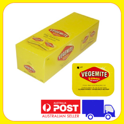 90 X Vegemite Portions - Australian spread small travel serve sachet | eBay