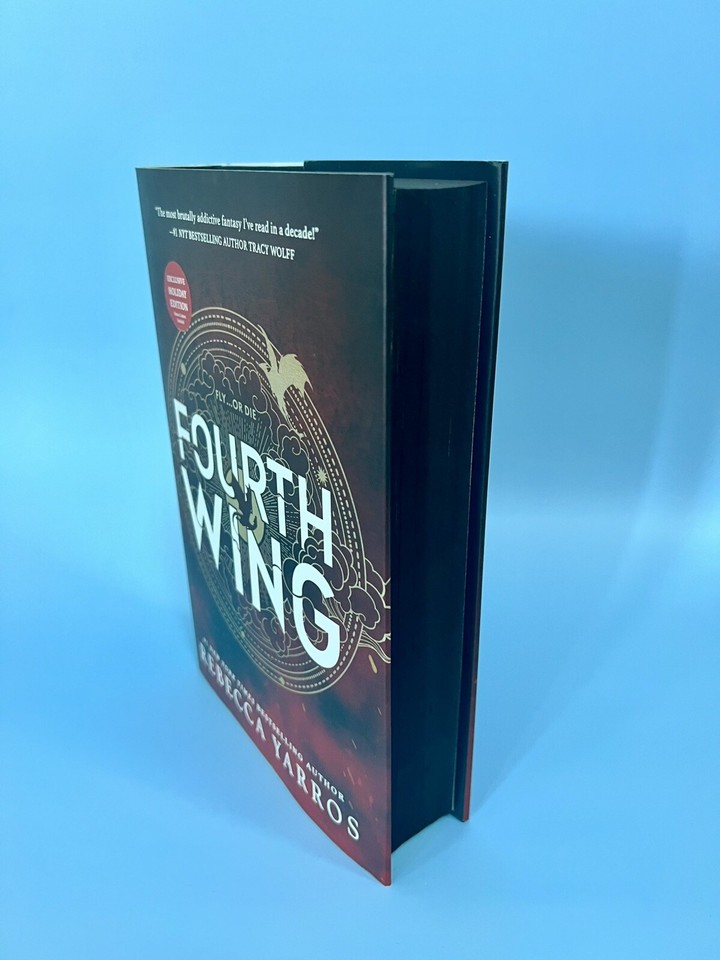 NEW Fourth Wing Holiday FIRST Edition Sprayed Edges Rebecca Yarros 🐉 | eBay