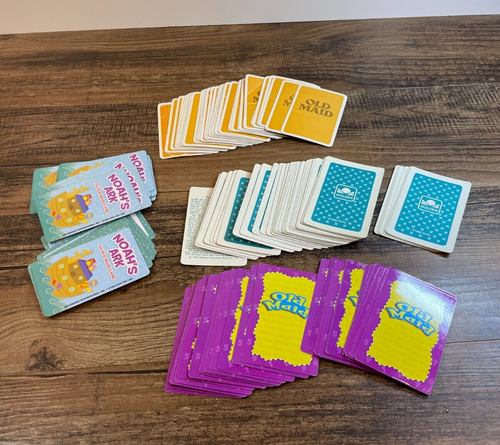 Lot of Various Kids Playing Cards Incomplete Sets Scrapbooking Project ...