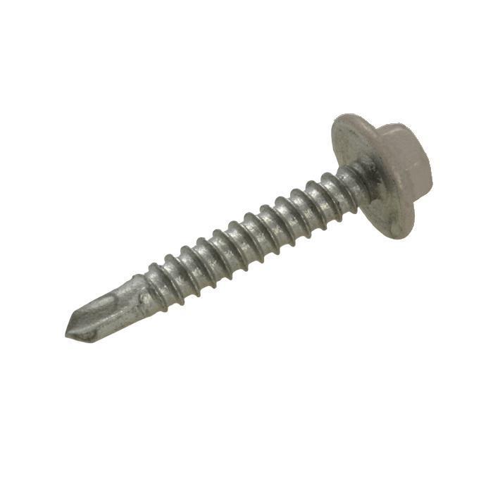 Qty 3000 Hex Flange 10g (16tpi) x 25mm Metal Self Drilling Cladding ...