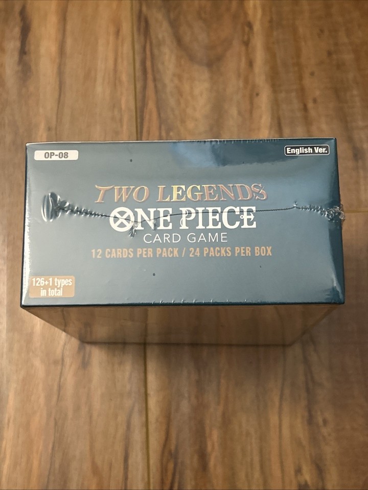 One Piece OP-08 Booster Box Two Legends, Sealed, English Edition, LUFFY ...
