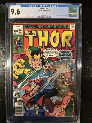 The Mighty Thor #264 CGC 9.6 (Marvel 1977) WP! Loki and Destroyer ...