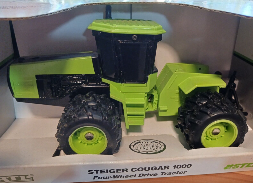 ERTL = STEIGER COUGAR 1000 4 WHEEL DRIVE TRACTOR = 1/32 SCALE = SPECIAL ...
