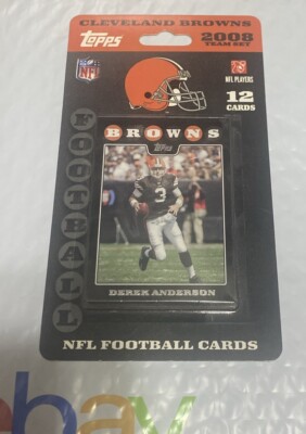 2008 Topps Football Cleveland Browns Team Set “New” | eBay