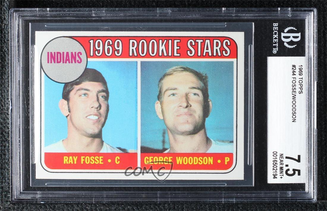 1969 Topps - 1969 Rookie Stars #244 Ray Fosse, George Woodson (RC) for ...