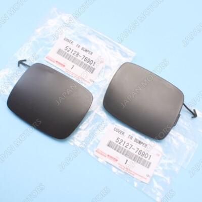 GENUINE OEM TOYOTA LEXUS CT200h FRONT RH & LH BUMPER HOLE COVER TOW EYE ...