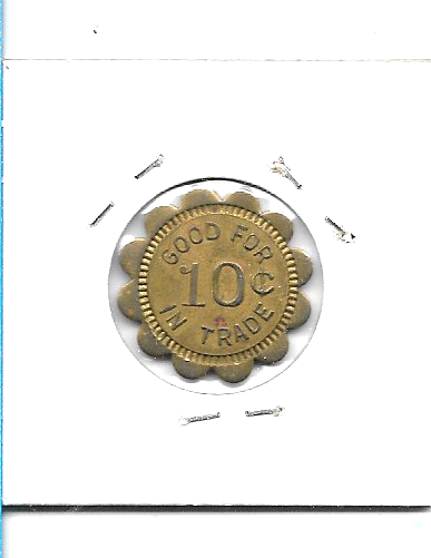 Cochrane, Wisconsin Trade Token WHITEY'S PLACE 10¢ | eBay