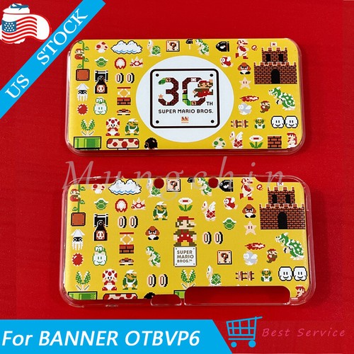 For Nintendo New 2DS XL/LL Super Mario Double Sides Designs Case Cover ...
