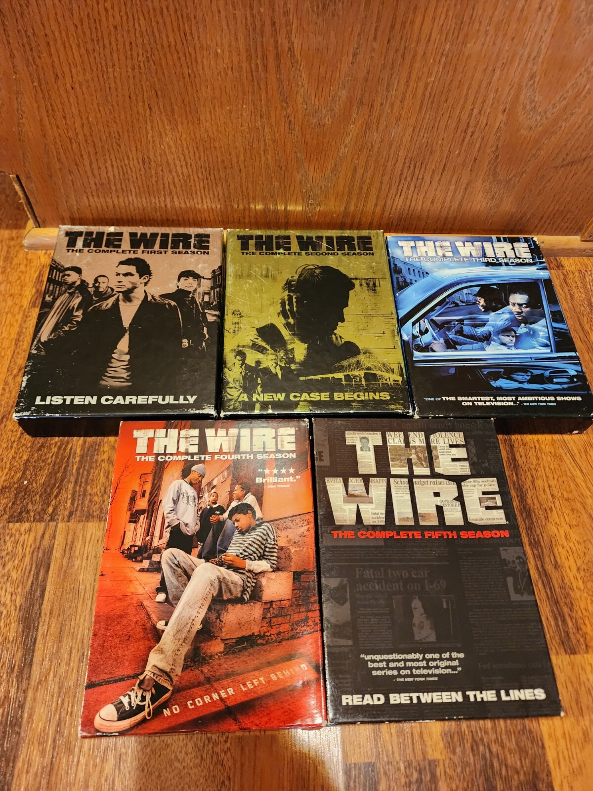 The Wire: DVD Complete Series Season 1, 2, 3, 4, 5 HBO TV Series ...