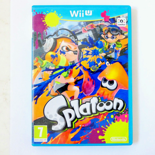 SPLATOON JEU CONSOLE NINTENDO WII U PAL FRA SANS NOTICE PEGI 7 FAMILLE ...