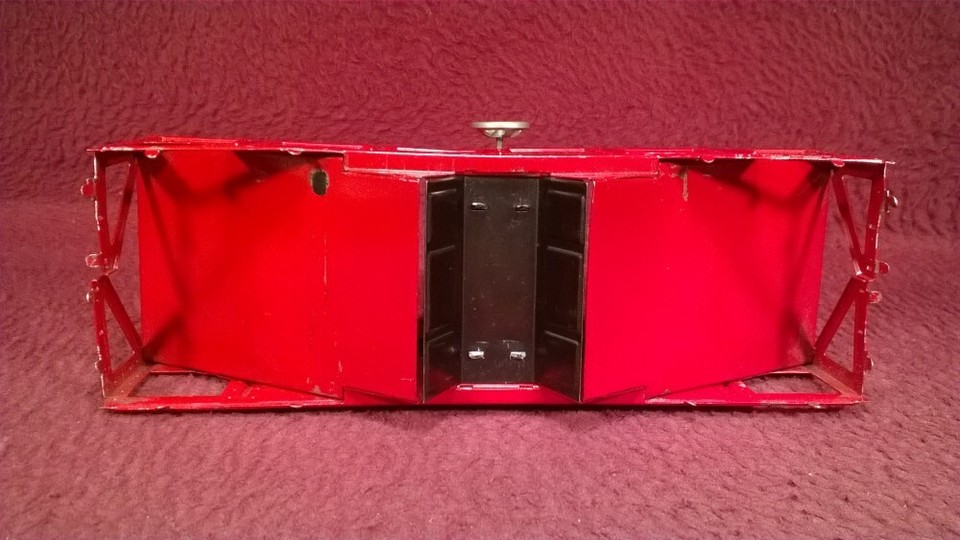 LIONEL PREWAR 816 HOPPER CAR - RED BODY SHELL W/ BAY DOORS | eBay