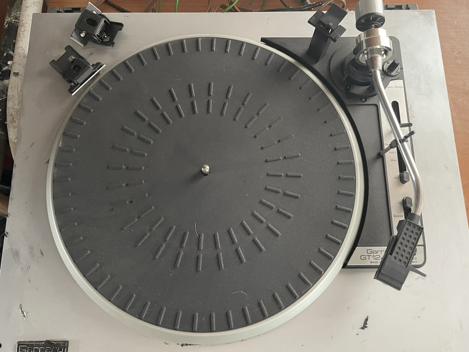 Vintage Garrard GT-12 turntable record player - Not Tested - As Is | eBay