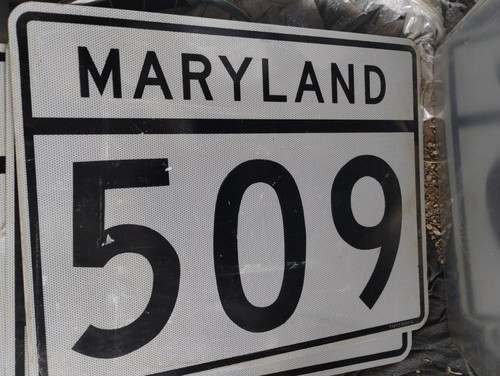MARYLAND 509 Highway Road Sign street sign 30X24" | eBay
