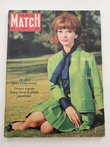 Magazine revue PARIS MATCH #626 8 avril 1961 Dany Saval | eBay