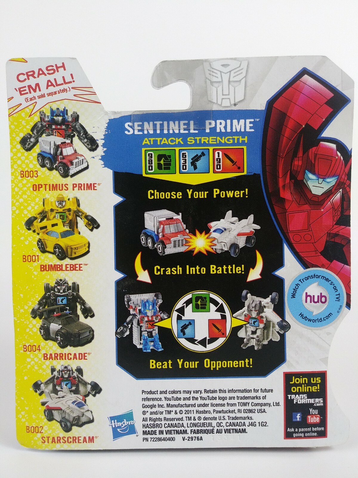 Transformers Bot Shots Battle Game Series 1 Super Bot 001 Sentinel ...