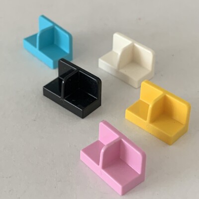 LEGO parts 18971 or 93095 (4pcs) Panel 1x2x1 W/ Rounded Corners Center ...