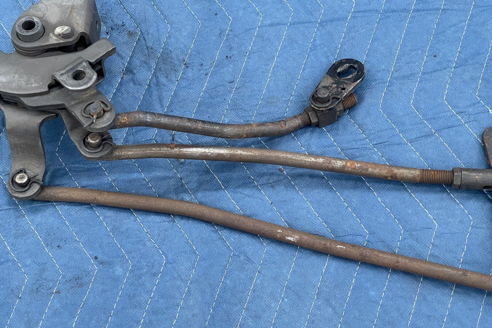 Original C2 1964-67 Corvette 4-Speed Manual Shifter + Linkage + Bracket ...