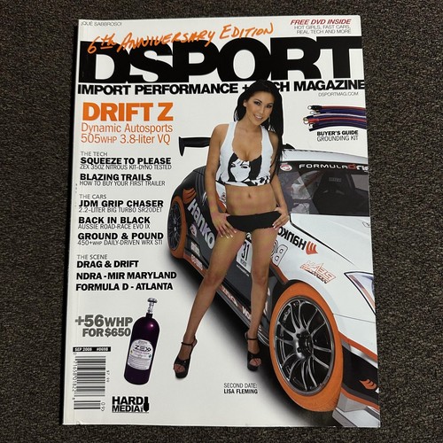 DSPORT Import Performance Tech Magazine Sep 2008 JDM Drift Z EVO WRX STI Drag | eBay