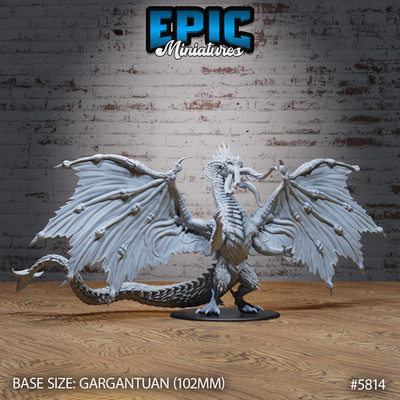 Brainstealer Black Dragon by Epic Miniatures | D&D | DnD | Print on ...