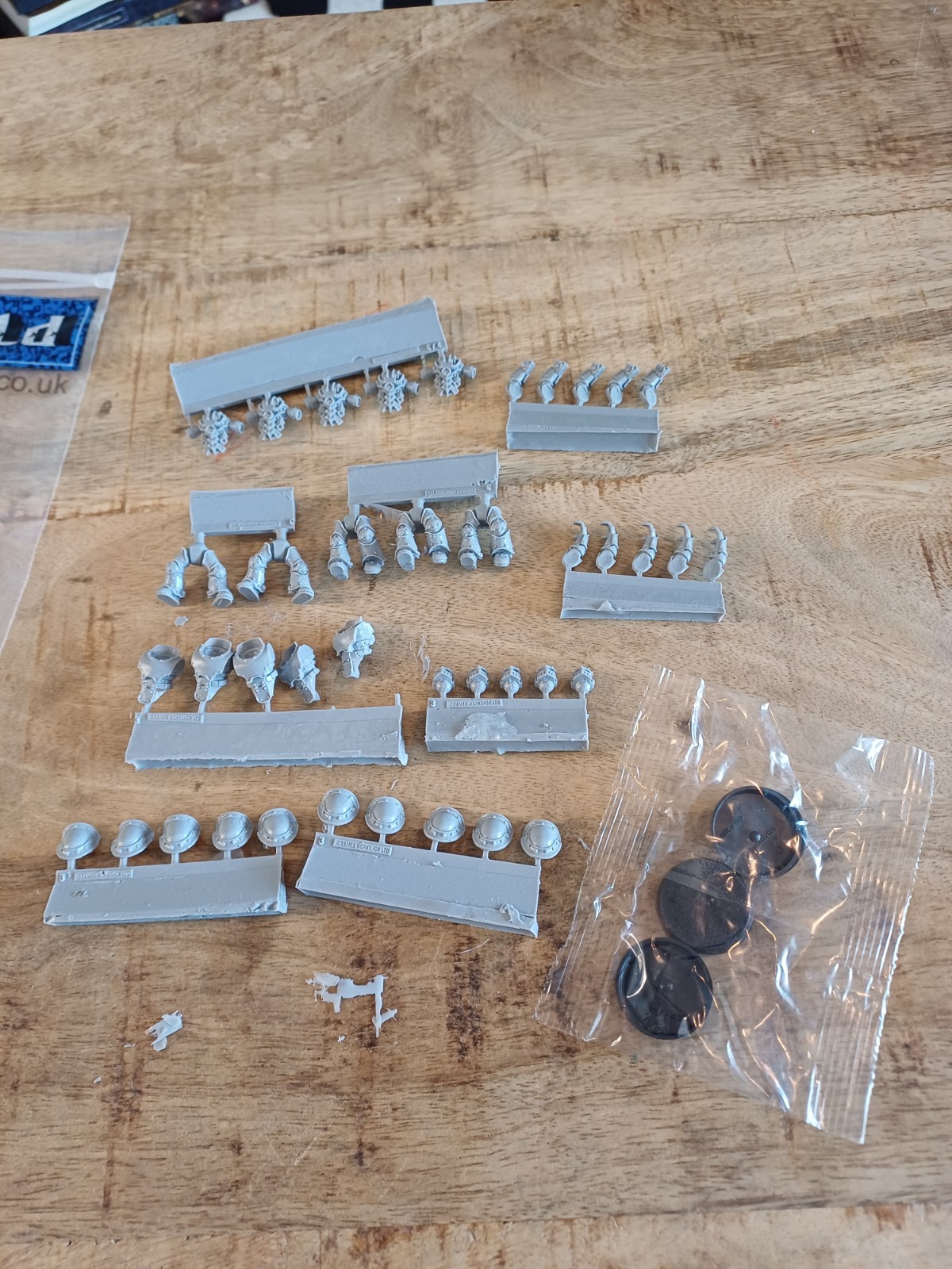 Warhammer Forgeworld Space Marine MK 3 Iron Armour Pack | eBay