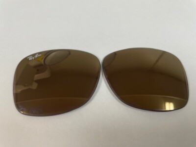 Ray-Ban 0840S 51mm authentic lenses gold mirror glass | eBay