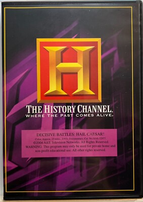 Decisive Batt: Hail Caesar - The History Channel (DVD 2006 A&E) *Very ...