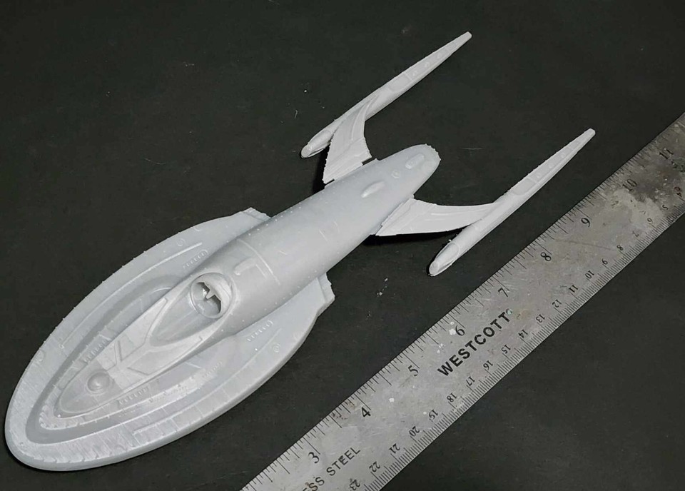 1/2500 scale Vesta class USS Aventine Star Trek 3d printed resin model ...