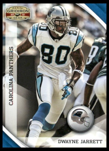 2010 Panini Gridiron Gear #20 Dwayne Jarrett Carolina Panthers Football ...