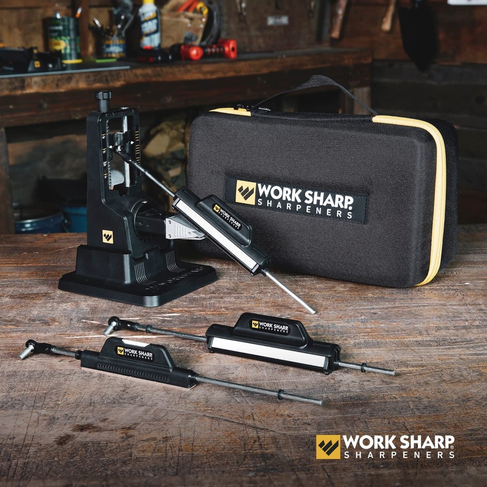 Work Sharp Precision Adjust Elite Knife Sharpener - Adjustable Knife ...