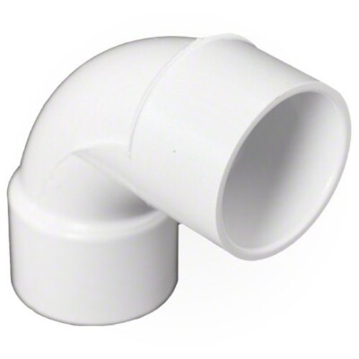 1.5 inch PVC Waterway Sweep Elbow For Plumbing Supplies - White | eBay