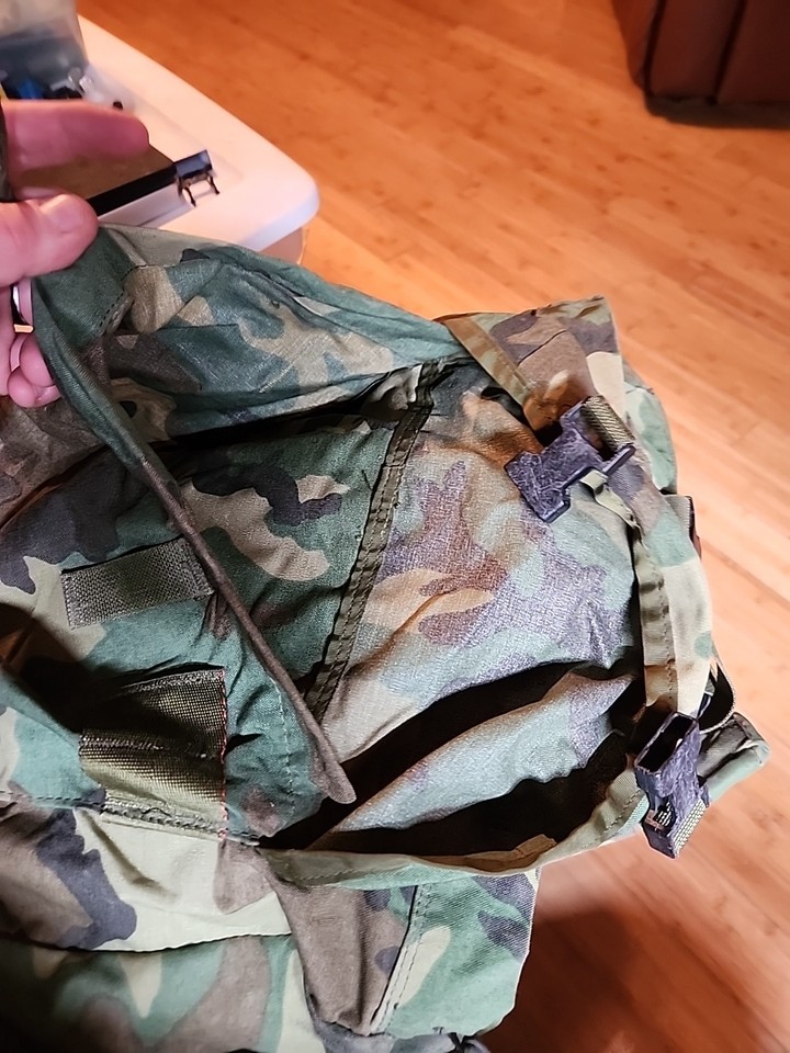 Vintage USGI Military Combat Patrol Pack M81 Woodland Camo | eBay