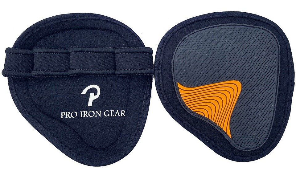 Hand Grip Hand Bar Weight Lifting Pads Workout Gloves Gym Fitness 8 ...