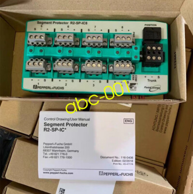 1PC PEPPERL+FUCHS R2-SP-IC8 network segment protector Expedited DHL ...