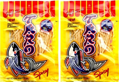 Taro Brand Fish Snack (Spicy Flavour) 52g x 2 packs | eBay UK