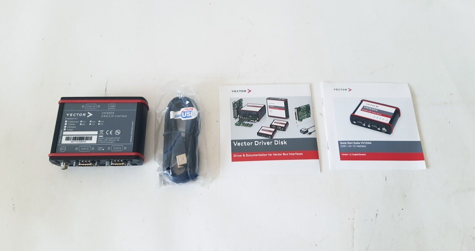 Vector VN1630A Can/ Lin Interface With 2 x CANcable 2Y - New in Box | eBay