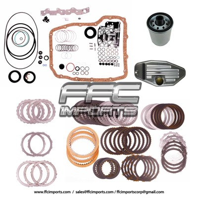 68RFE Super Master Rebuild KIT 07-UP W/ 4WD Filter Friction Steel ...