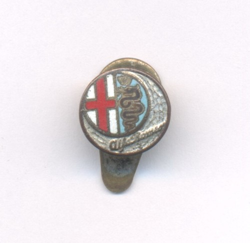 Vintage Alfa Romeo pin badge Italy Automobile OMEA Milano Buttonhole ...