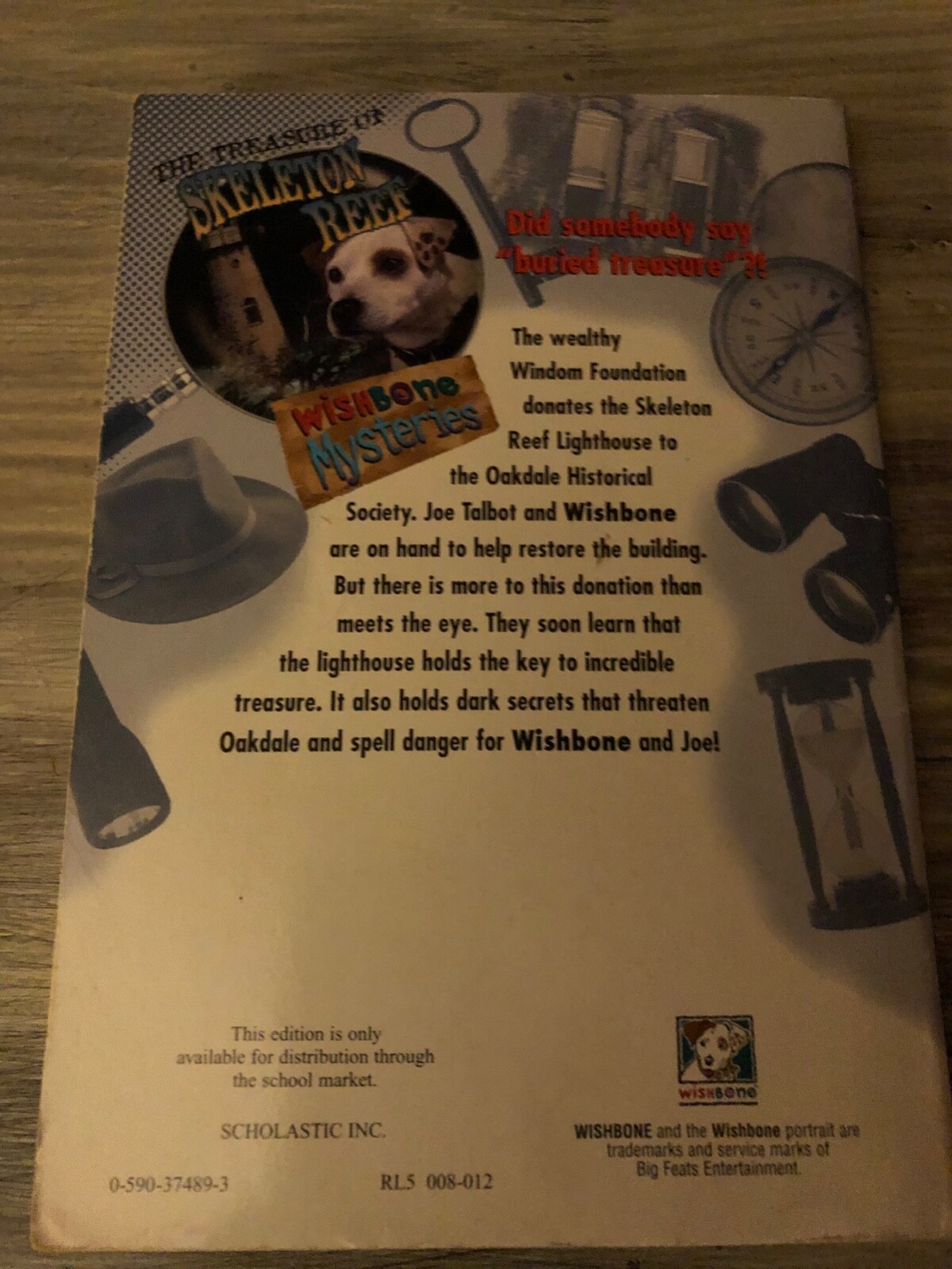 Wishbone Mysteries Ser.: The Treasure of Skeleton Reef by Thomas E ...