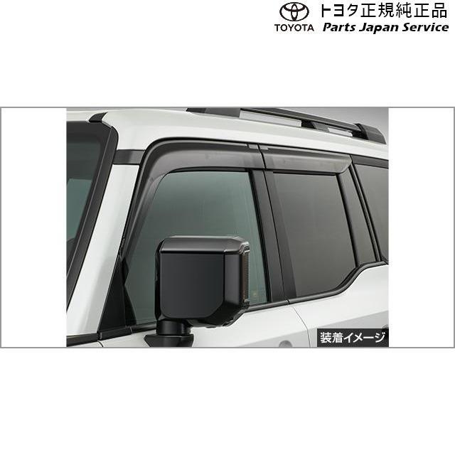 Genuine TOYOTA Land Cruiser 250 J250W Wide RV Side Visor Rain Guard ...