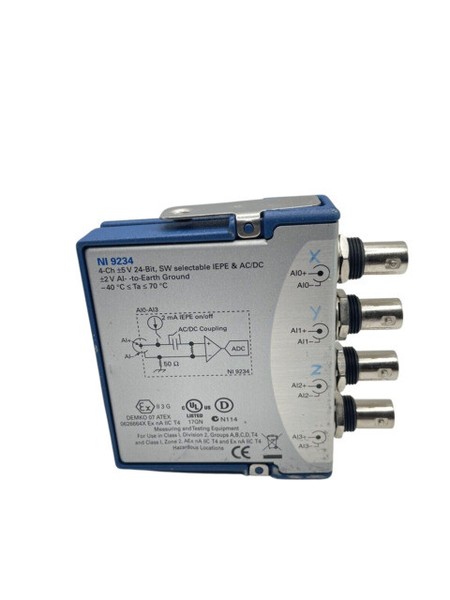 National Instruments NI-9234 Sound & Vibration Input Module for sale ...