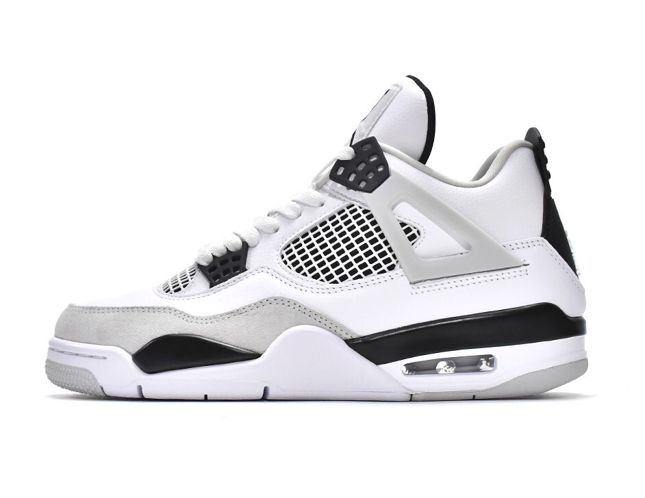 Air Jordan 4 Retro High Top Military Black Men's Basketball Shoes | eBay