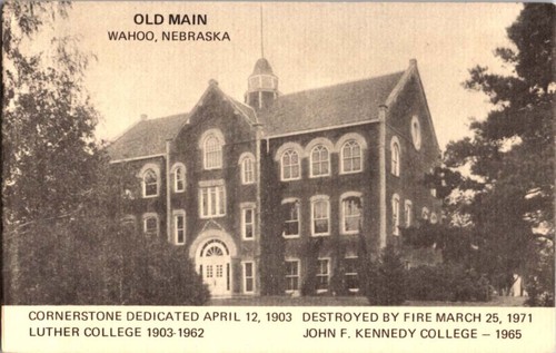 Wahoo Nebraska NE : SCHOOL SCENE n/08 BC2886 | eBay