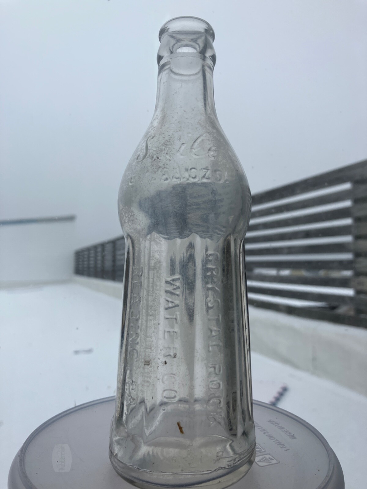 Smile 6 1/2 ounce soda bottle crystal rock water company Reading pa | eBay