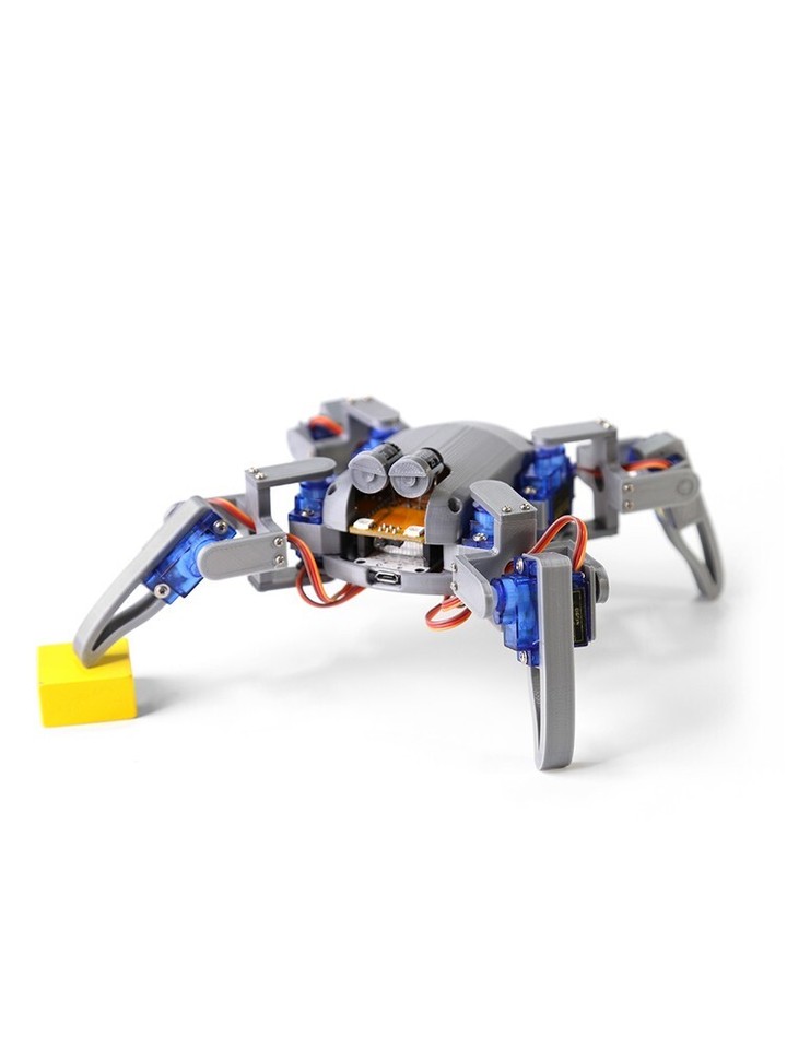 Quadruped Spider Robot Kit v2.0 for Arduino，3D printed Bionic robot DIY ...