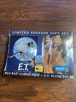 NEW E.T. Blu-ray + DVD Walmart Exclusive Limited Edition Gift Set ...