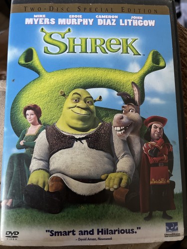 Shrek (DVD, 2001, 2-Disc Set, Special Edition) 667068901221| eBay