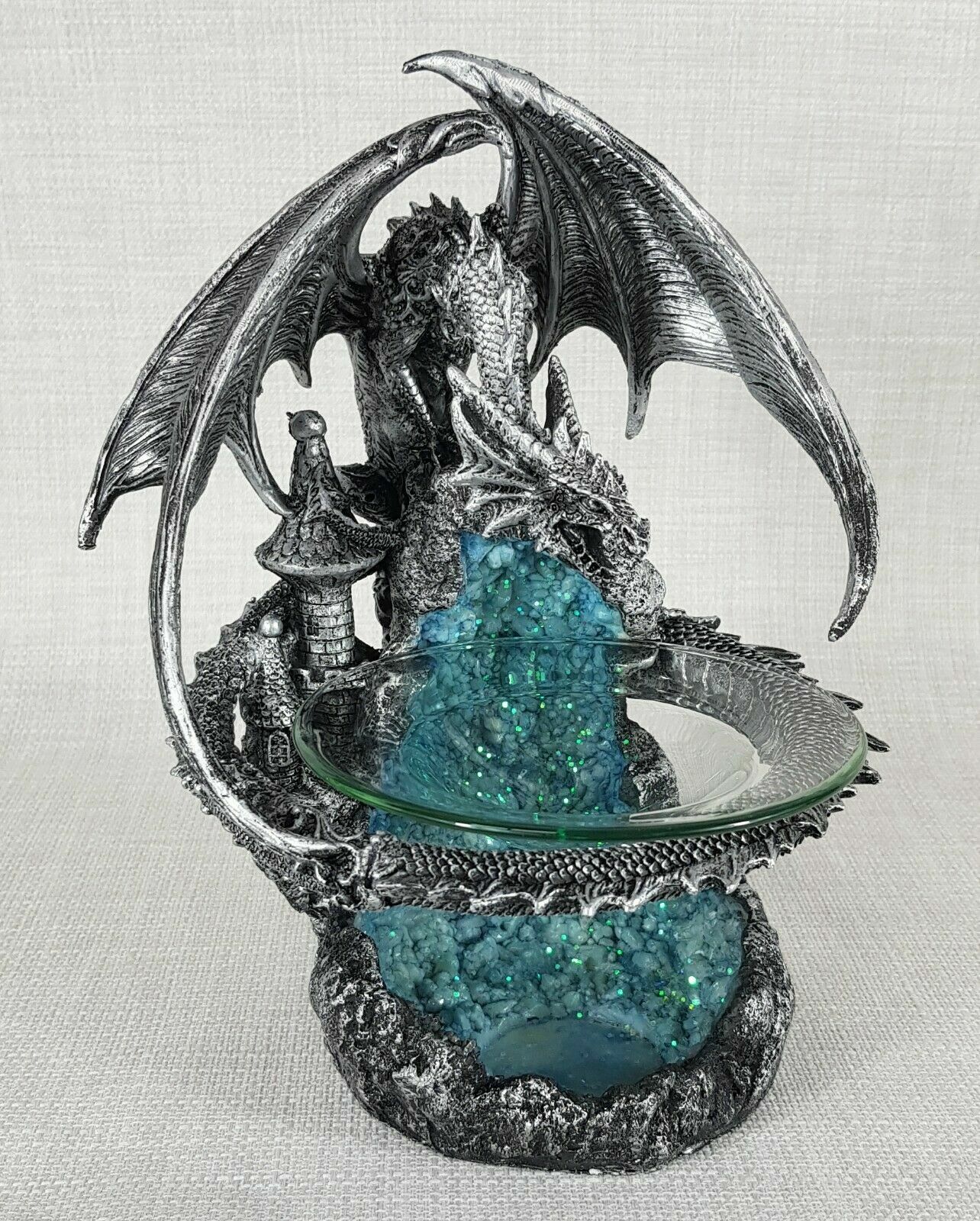 (1) Dragon Oil Burner Dragon Statue Figurine Collectable | eBay Australia