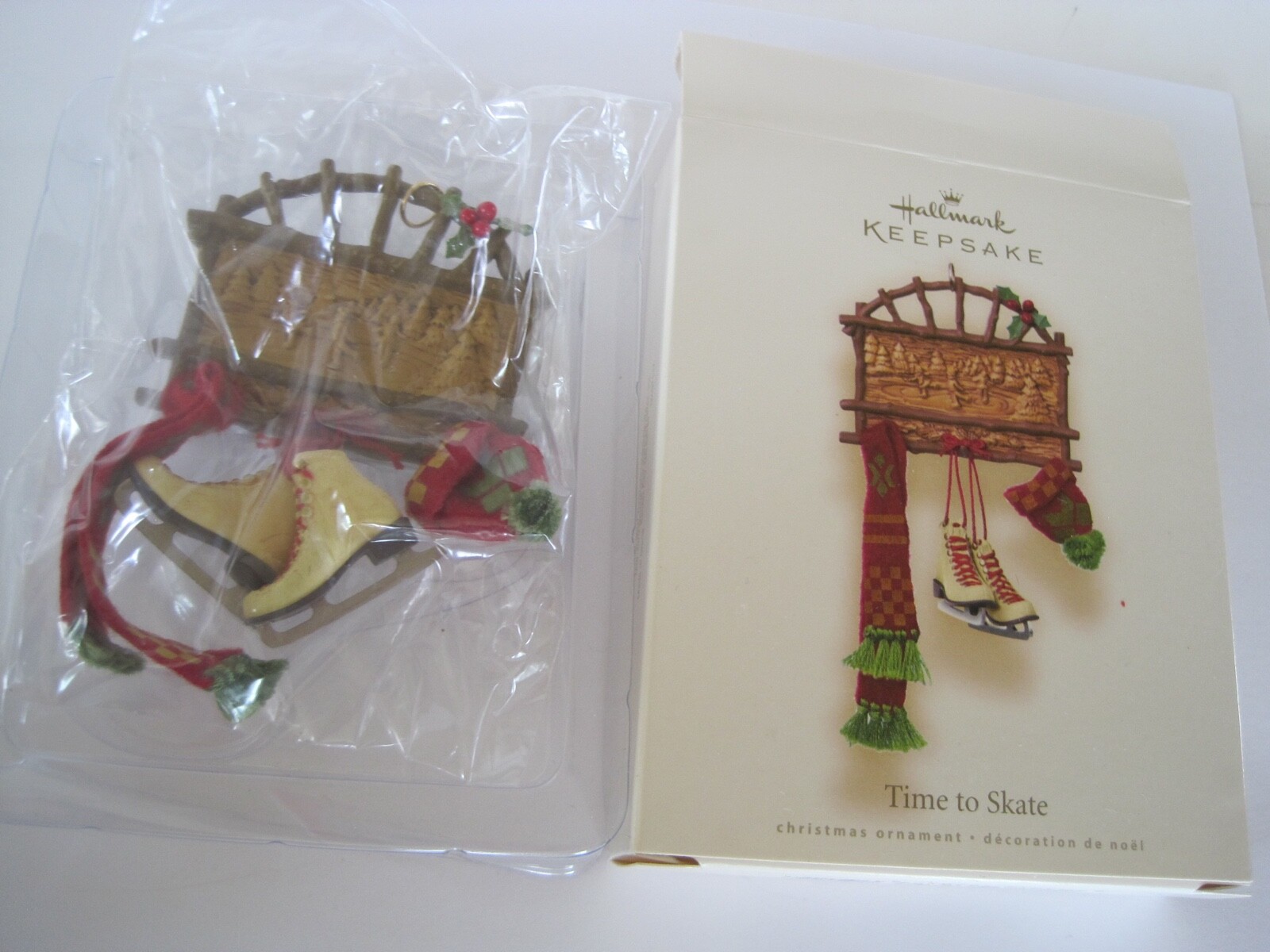 Hallmark Keepsake Ornament Time To Skate 2007 GUC | eBay