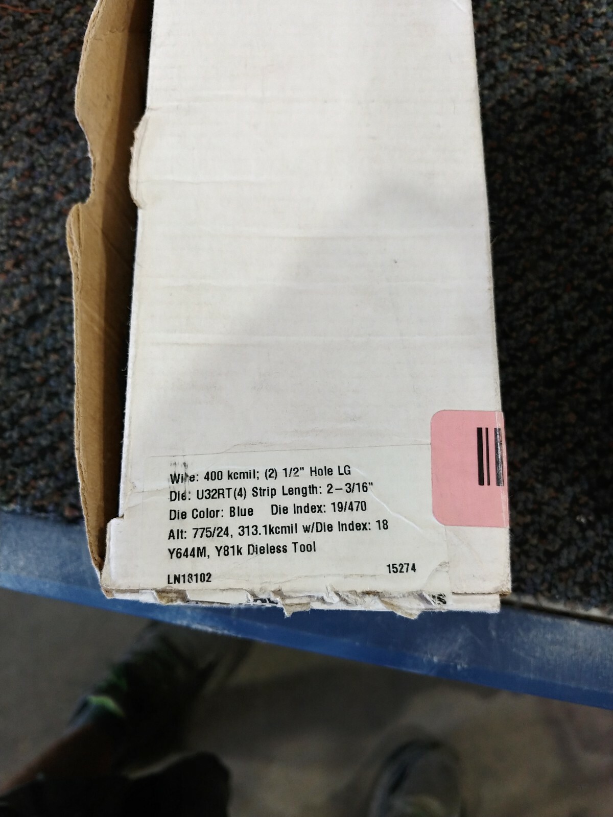 NEW BURNDY YA322N CRIMP LUGS 400KCMIL (Quantity of 1) | eBay